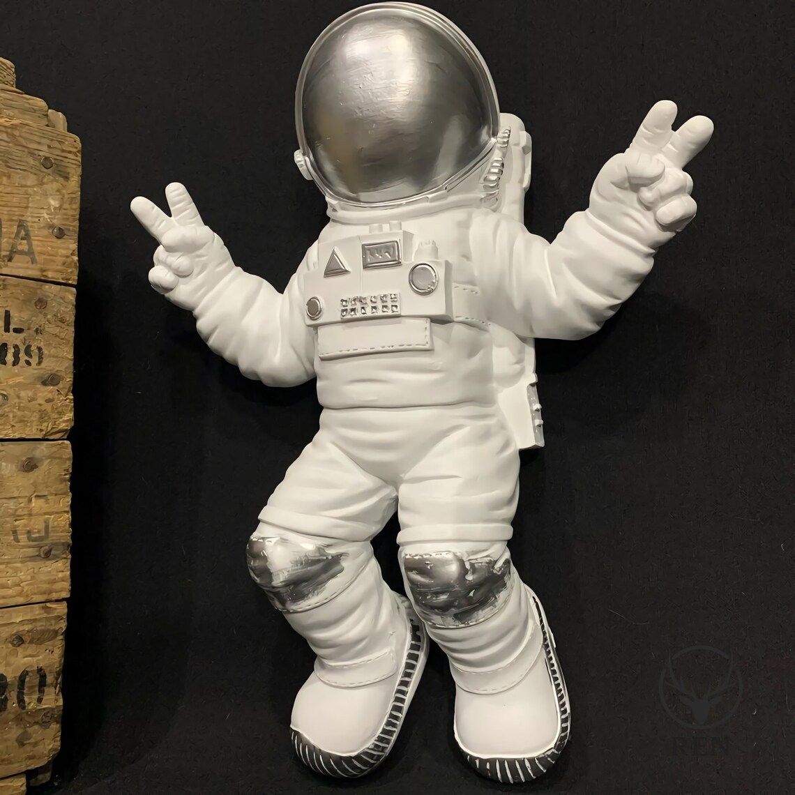 Astronaut Wall Decor 6 Color Variations Cosmonaut Figurine - Etsy