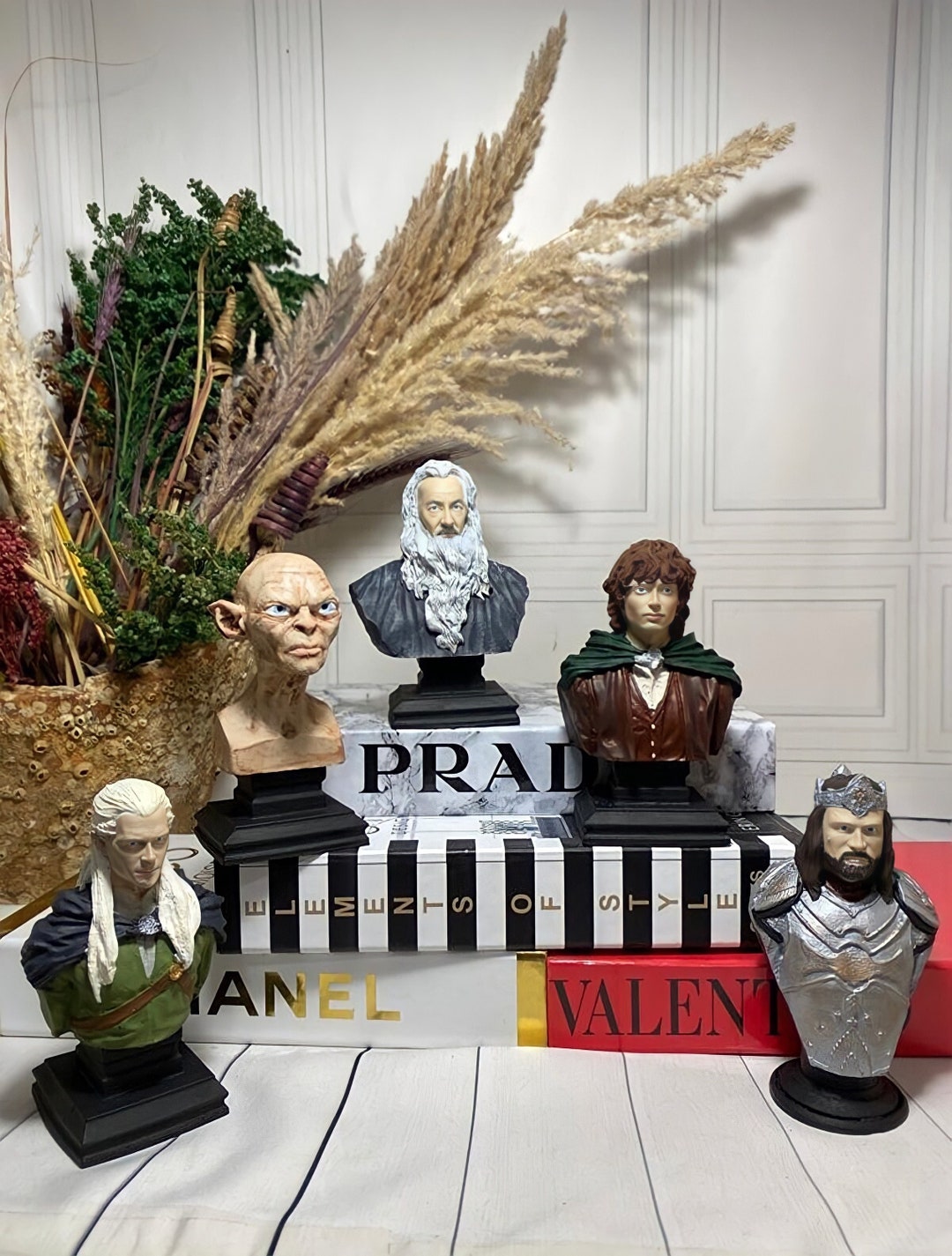 Lord of the Rings Figurine Set Set of 5 LOTR Statues - Etsy