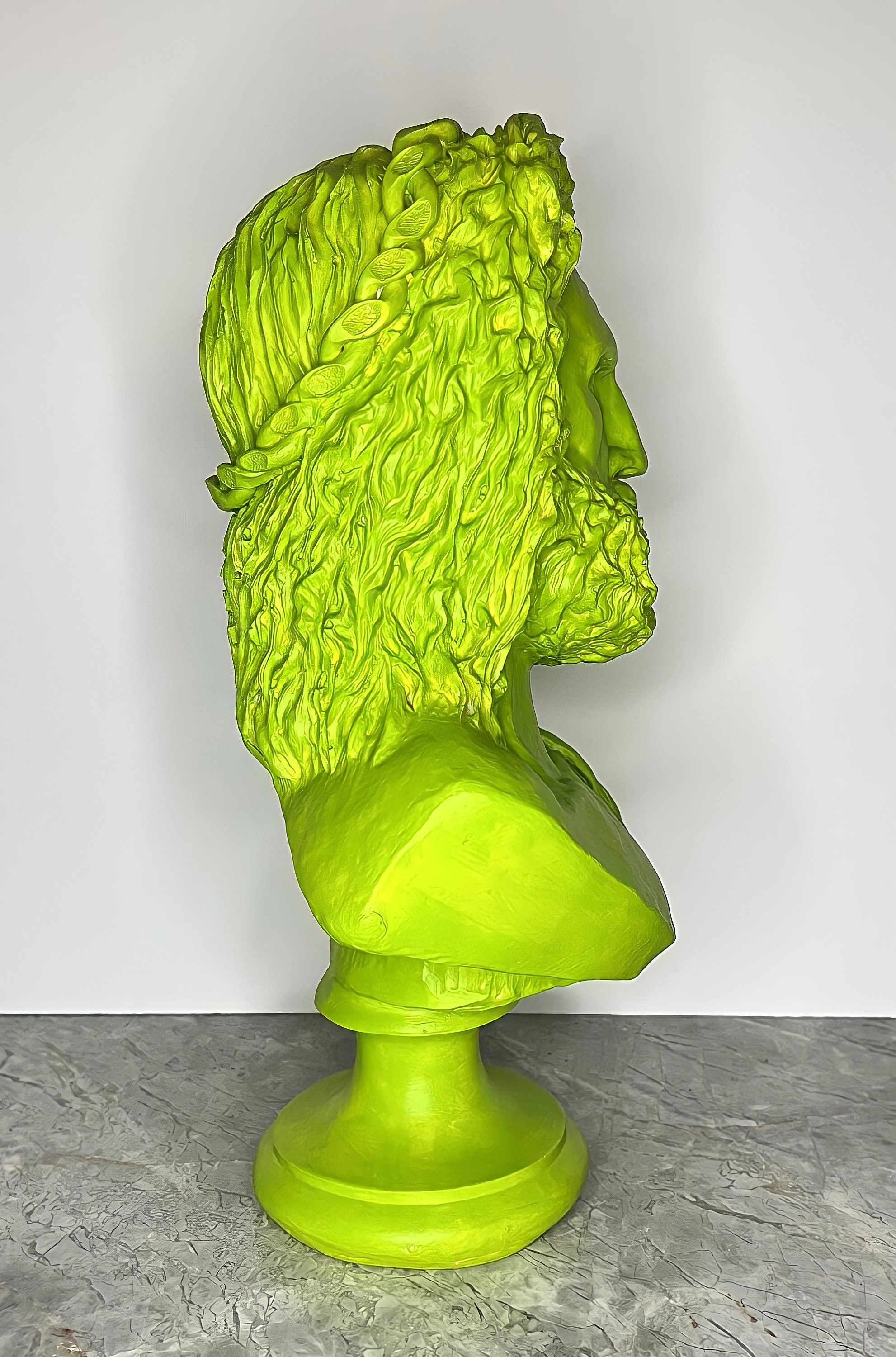 Large Zeus Statue 3 Style Variations Pop Art Zeus Bust - Etsy
