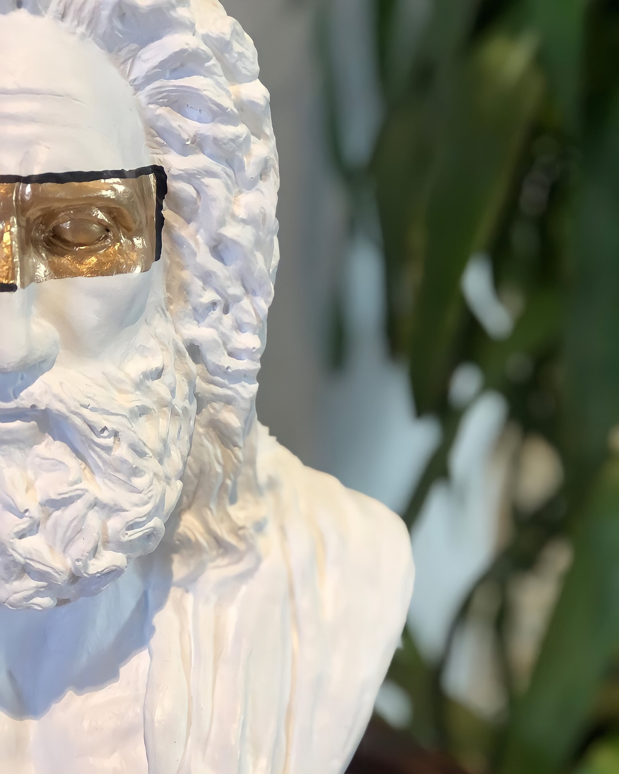 Large Zeus Statue 3 Style Variations Pop Art Zeus Bust - Etsy
