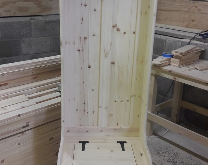 2ft Wide Boot Room Hallway Bench,monks Bench, Shoe Storage, Coat Rack ...