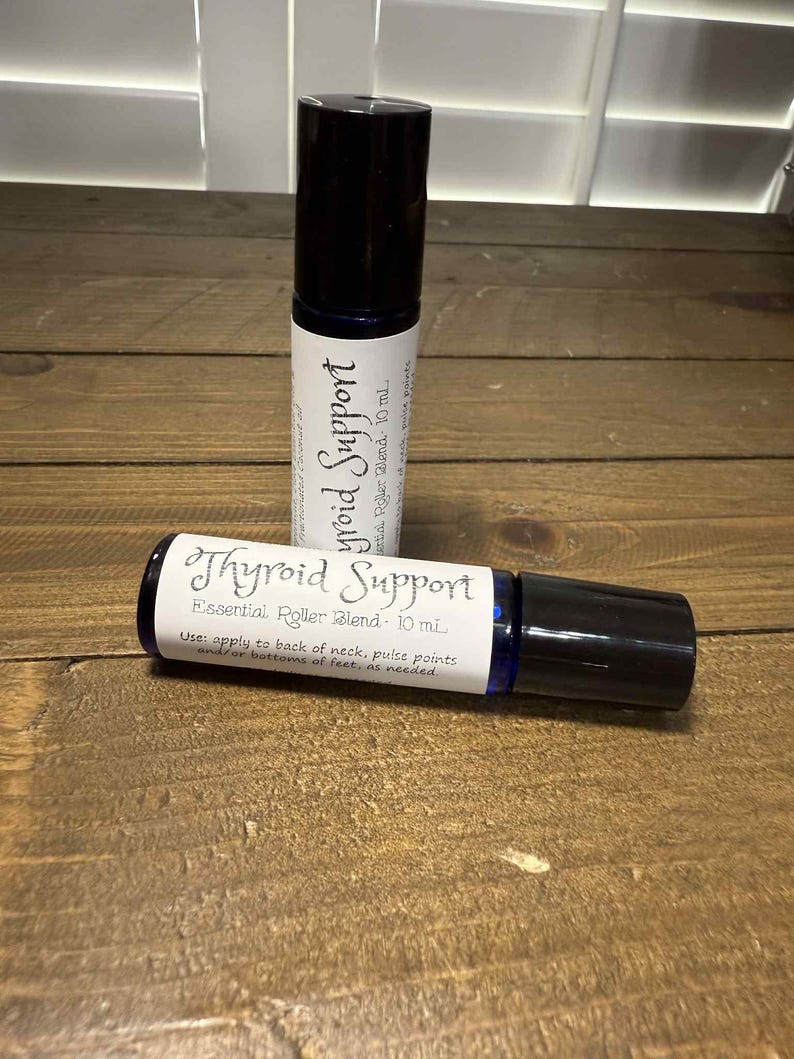 Thyroid Support Blend Roller Bottle 10 Ml - Etsy
