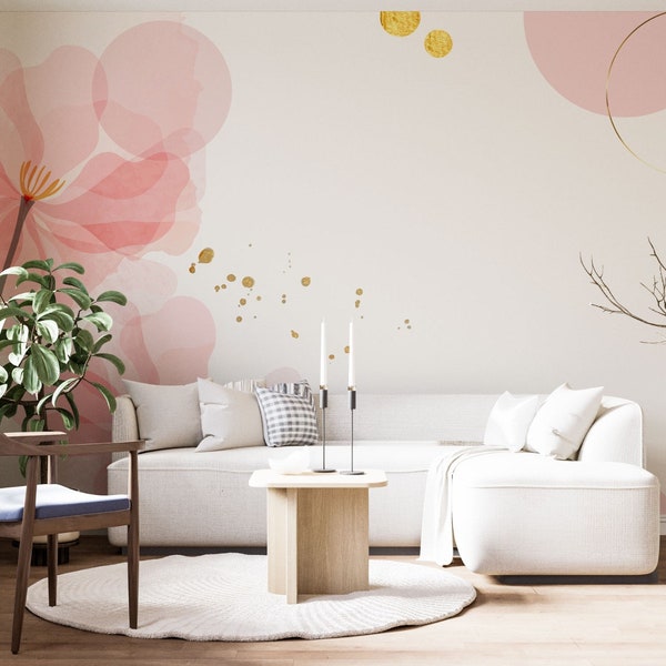 Boho Wall Mural Etsy