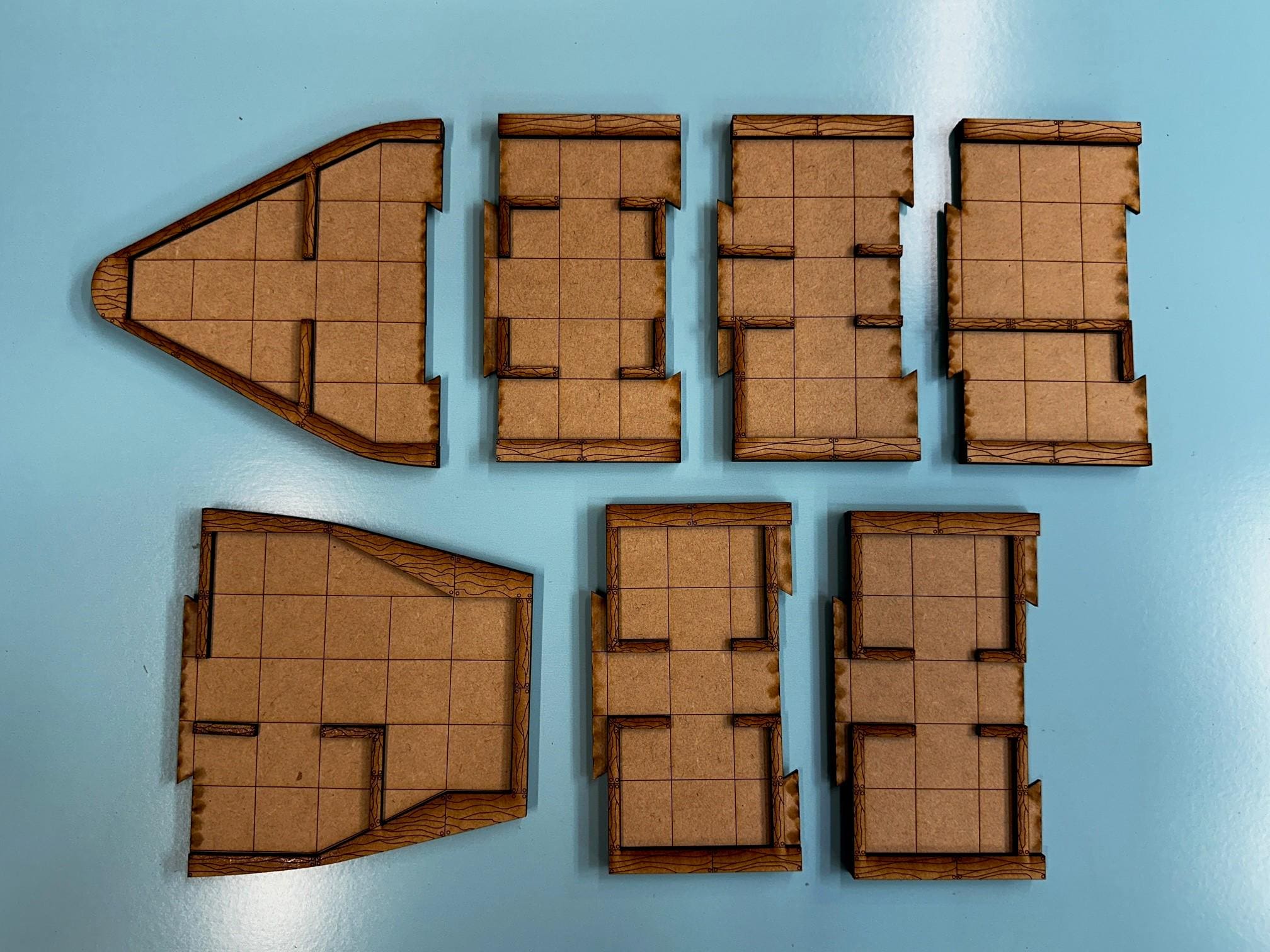 Sailing Ship Terrain: RPG Tabletop Ship Tiles + Accessories - Etsy
