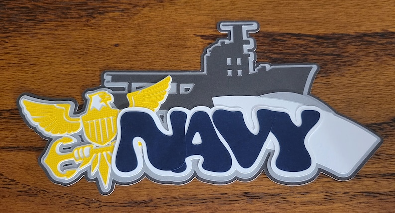 Scrapbook Die Cut Military Titles - Etsy