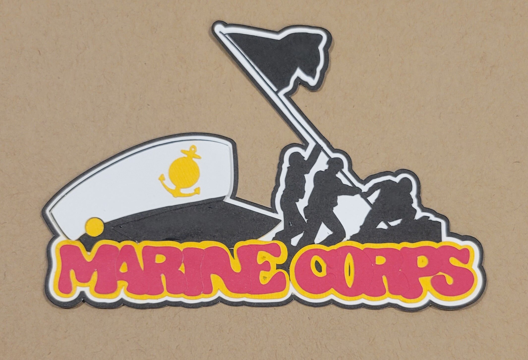 Scrapbook Die Cut Military Titles - Etsy