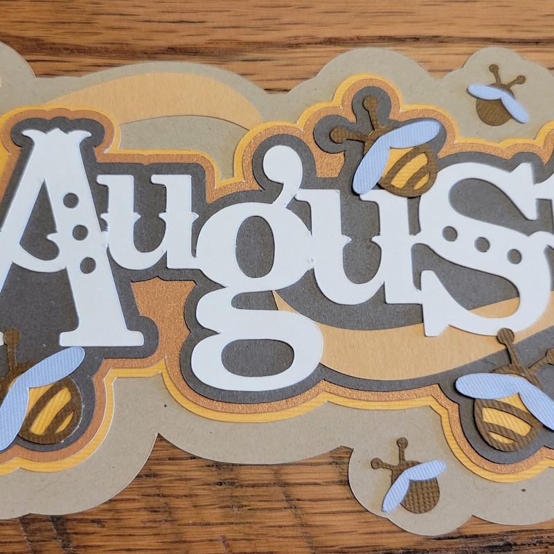 Scrapbook Title - Etsy
