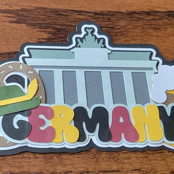 German Die Cuts - Etsy