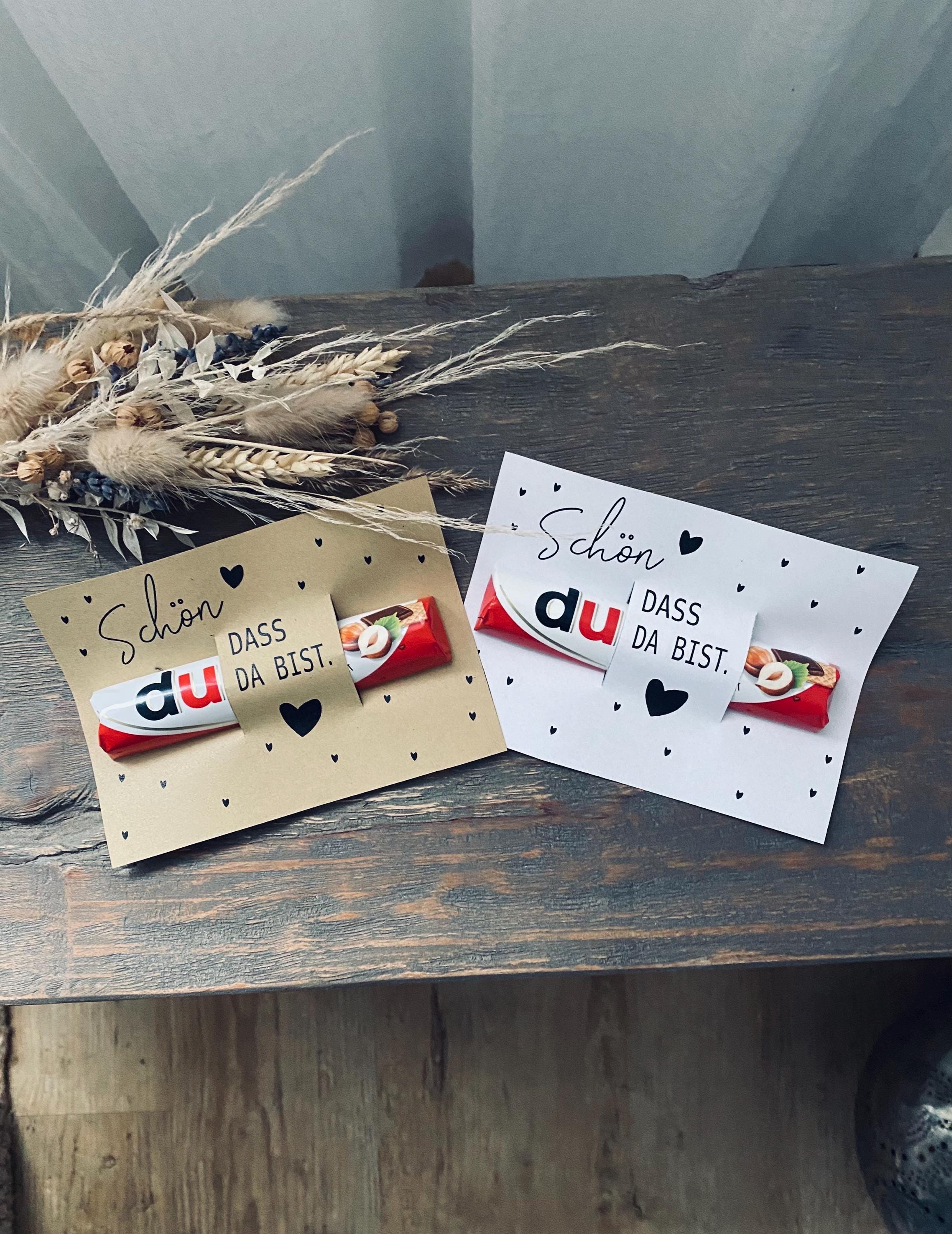 Druckvorlage Duplo schön dass du da bist Banderolen PDF Druckdatei Gastgeschenk Geschenk Schule ...