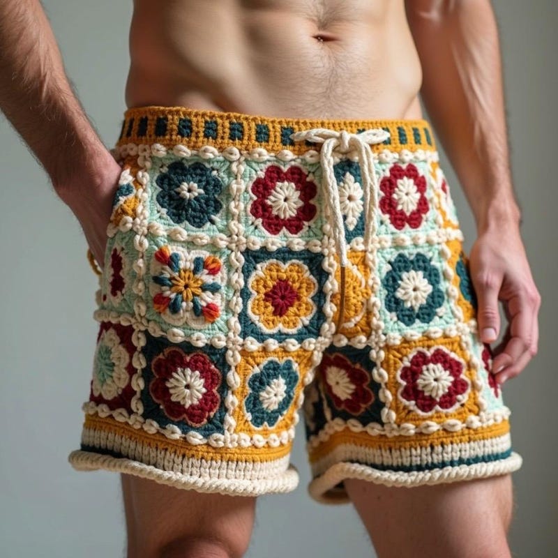 Crochet Shorts - Etsy