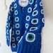 Merladesigns Evil Eye Button-up, Crochet Unisex Evil Eye Sweater ...