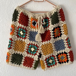 Merladesigns Colorful Ethnic Shorts for Men, Motif Handmade Shorts ...