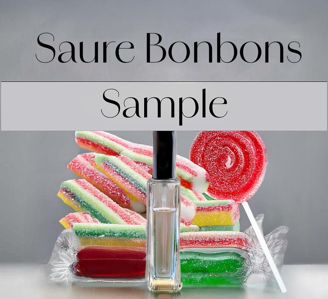 Sample: Saure Bonbons (sour Raspberry, Strawberry, Green Apple, Sugar ...