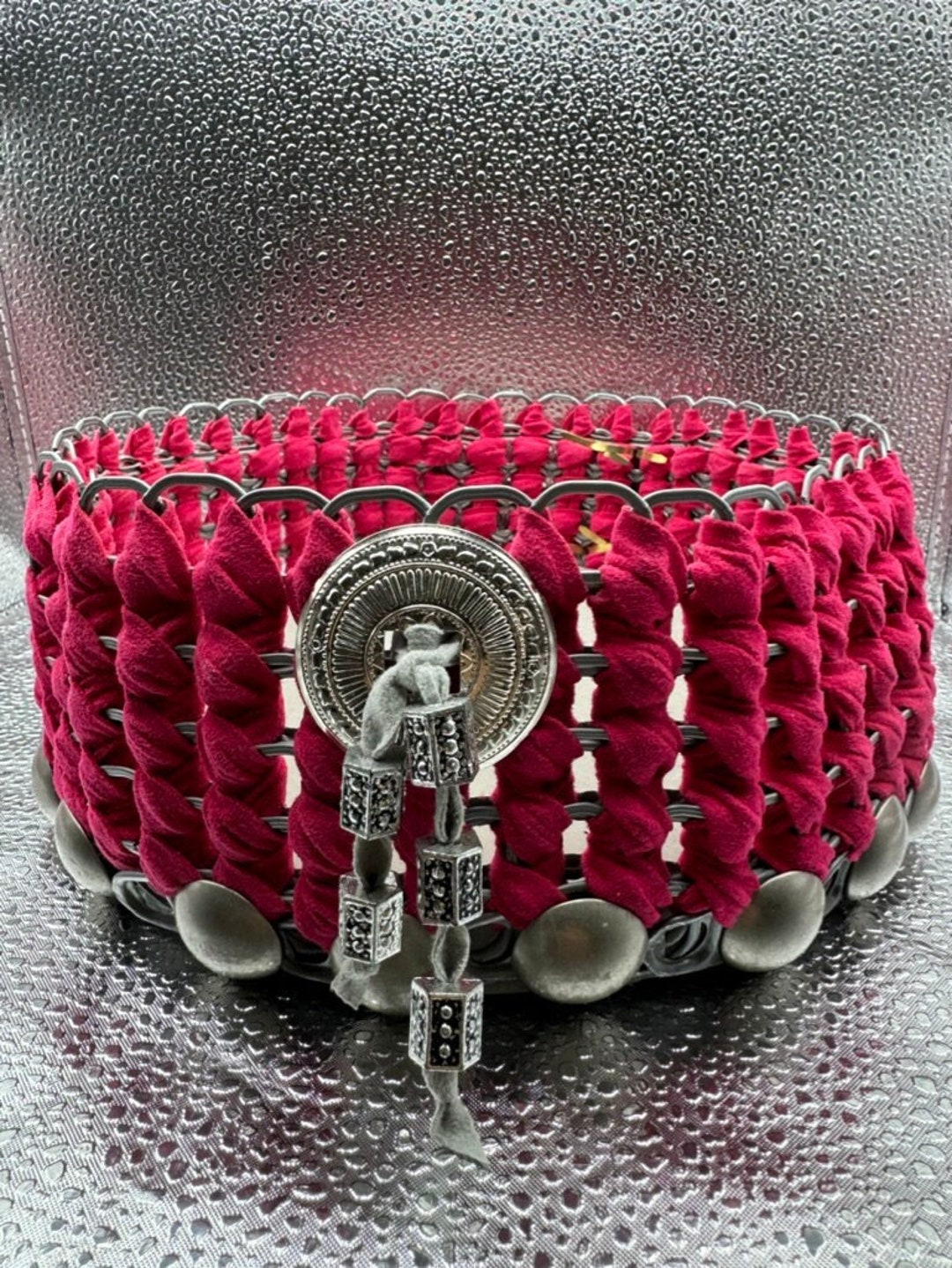 Pink Western Concho Pop Top Basket - Etsy