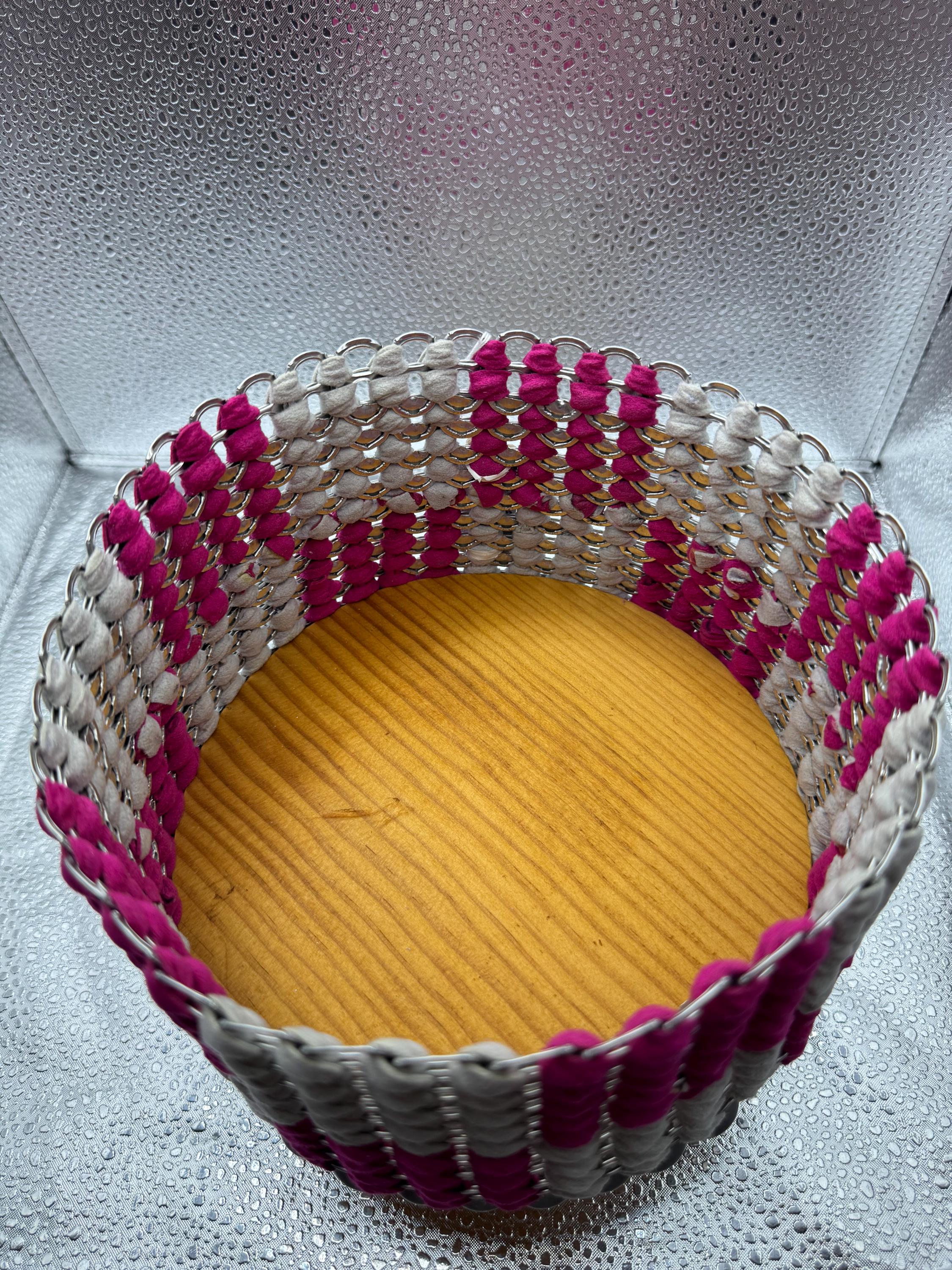 Checkered Pop Top Basket - Etsy