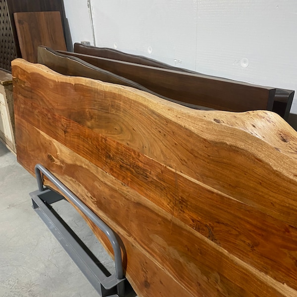Live Edge Slab Acacia Wood - Etsy