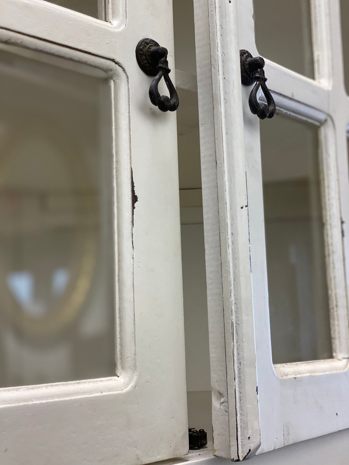 White Corner Cabinet - Etsy