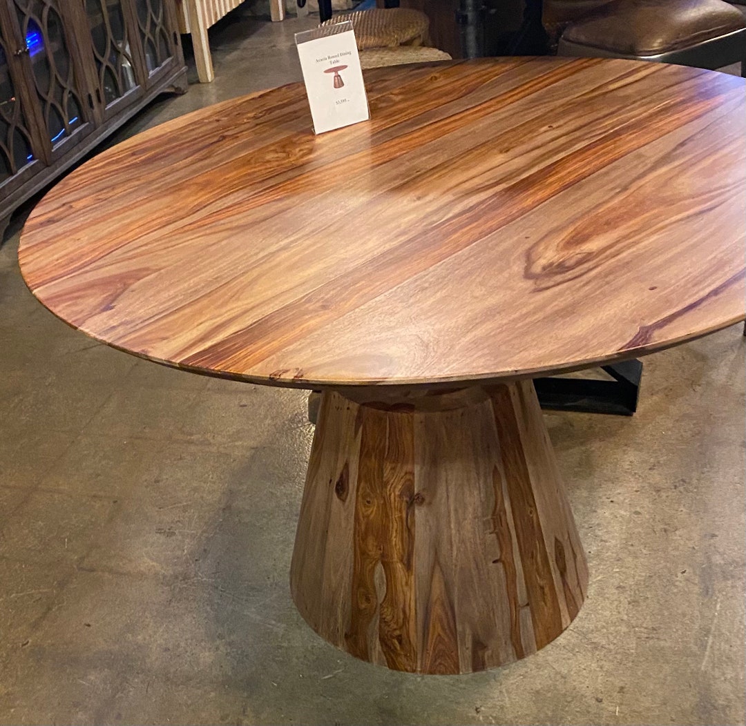 Solid Acacia Table - Etsy