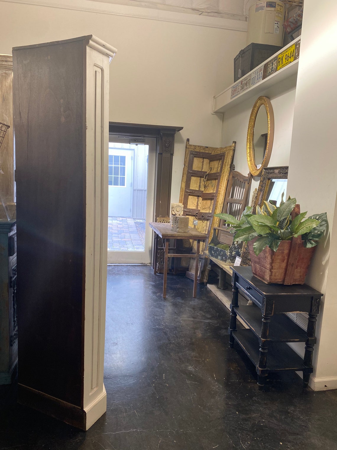 White Corner Cabinet - Etsy