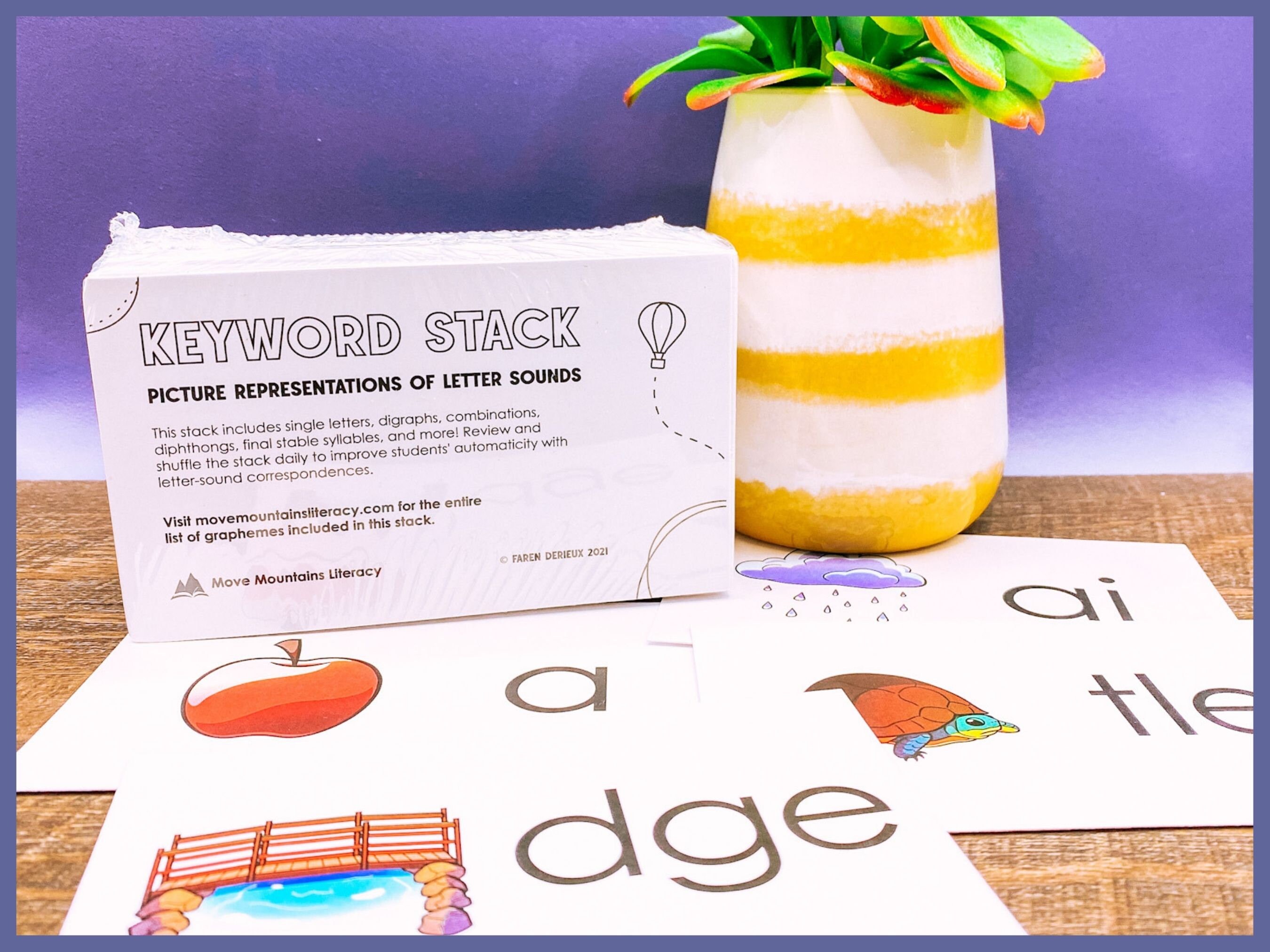 Reading Flashcards: More Than 300 Cards to Practice Graphemes, Phonemes ...