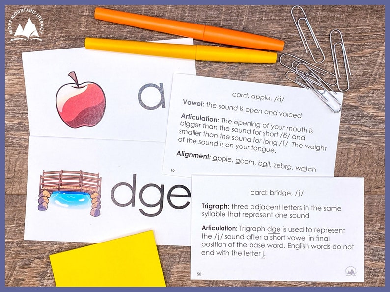 Reading Flashcards: More Than 300 Cards to Practice Graphemes, Phonemes ...