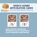 Sound Wall Mouth Picture Cards | Science of Reading | Articulation ...