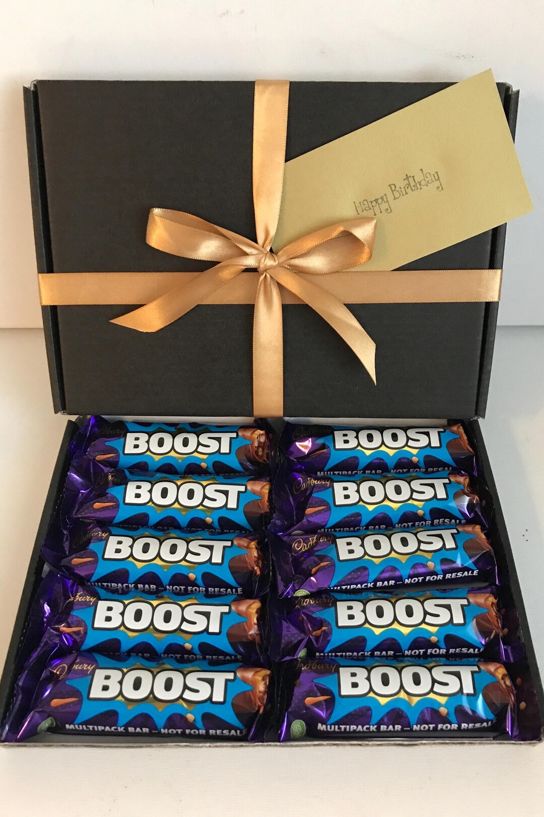Cadbury Boost Chocolate Gift Box: Birthday Hamper - Etsy
