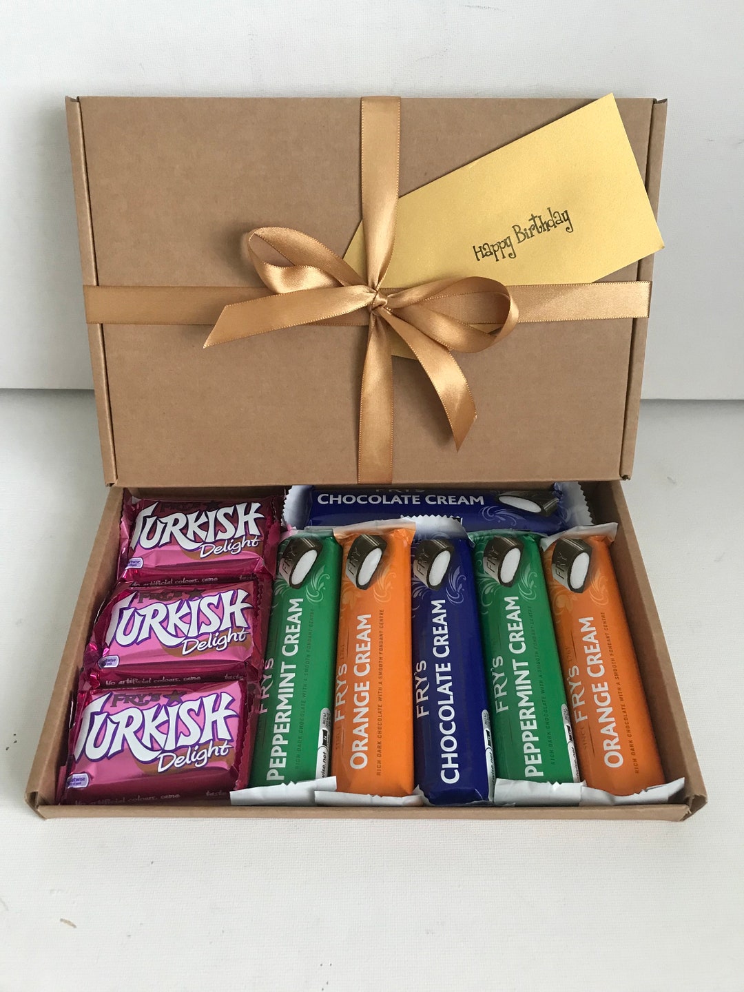 Fry's Chocolate Cream Turkish Delight Hamper Gift Box Birthday Thank ...