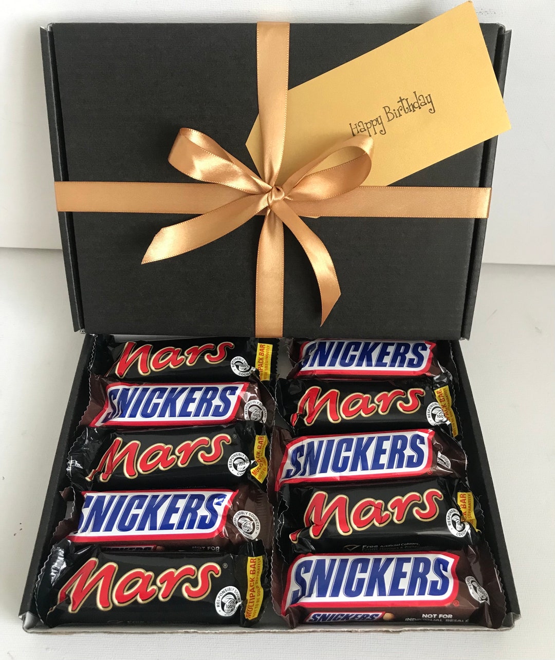 Mars Snickers Chocolate Hamper Gift Box Birthday Thank You Hamper Gift ...