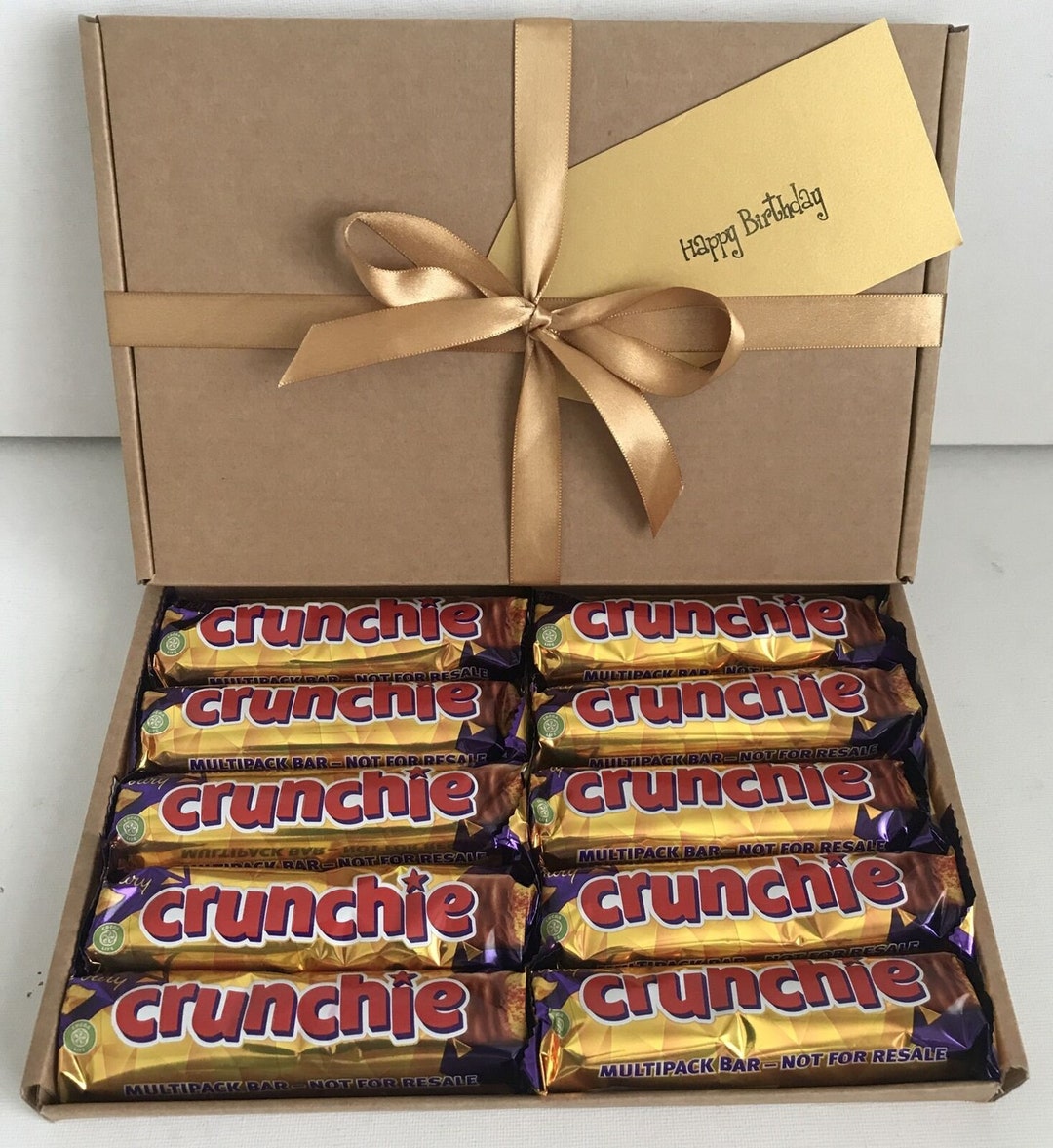 Cadbury Crunchie Chocolate Gift Box - Birthday Hamper - Etsy