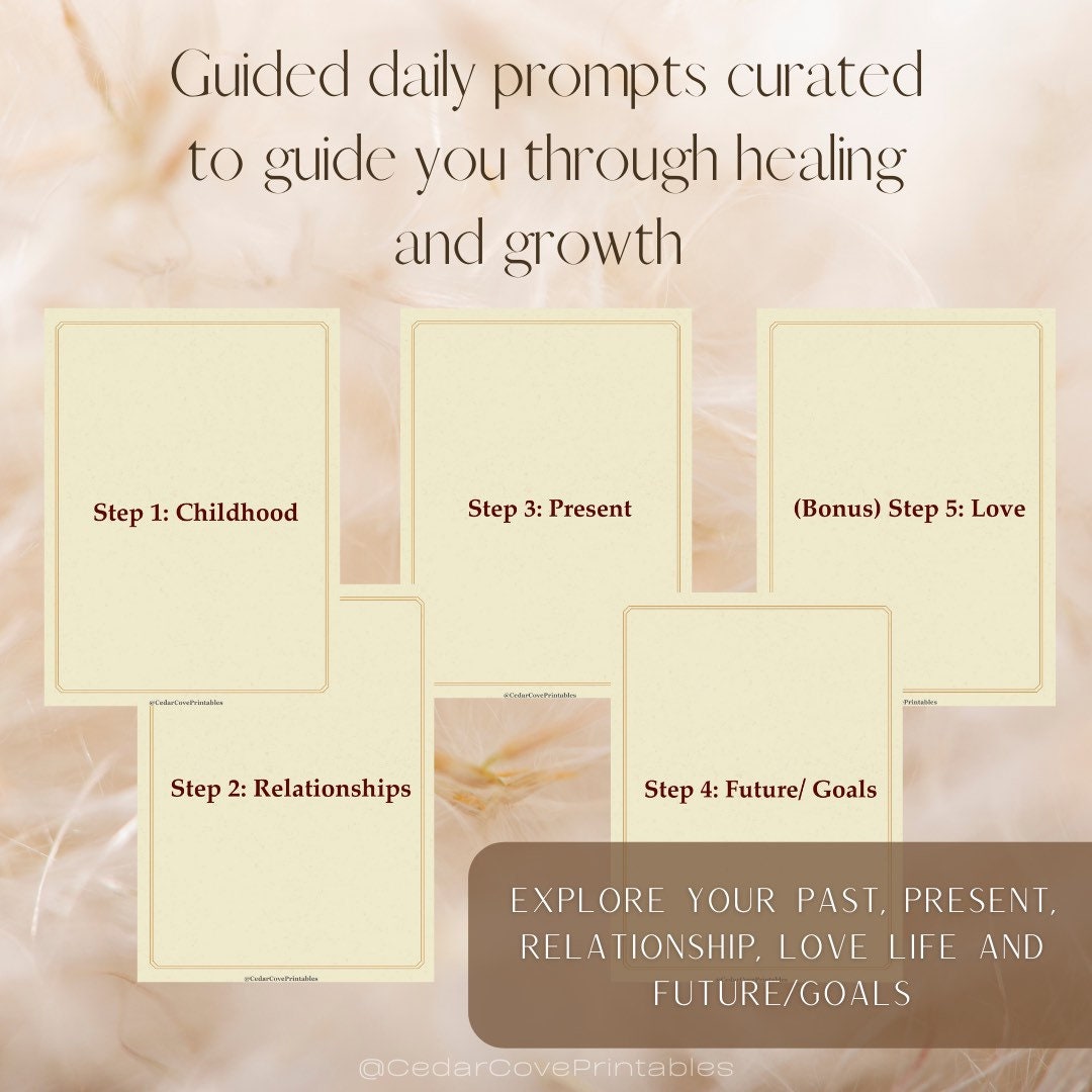 The Ultimate Therapy, Shadow Work Bundle, 45 Journal Prompts With 4 ...