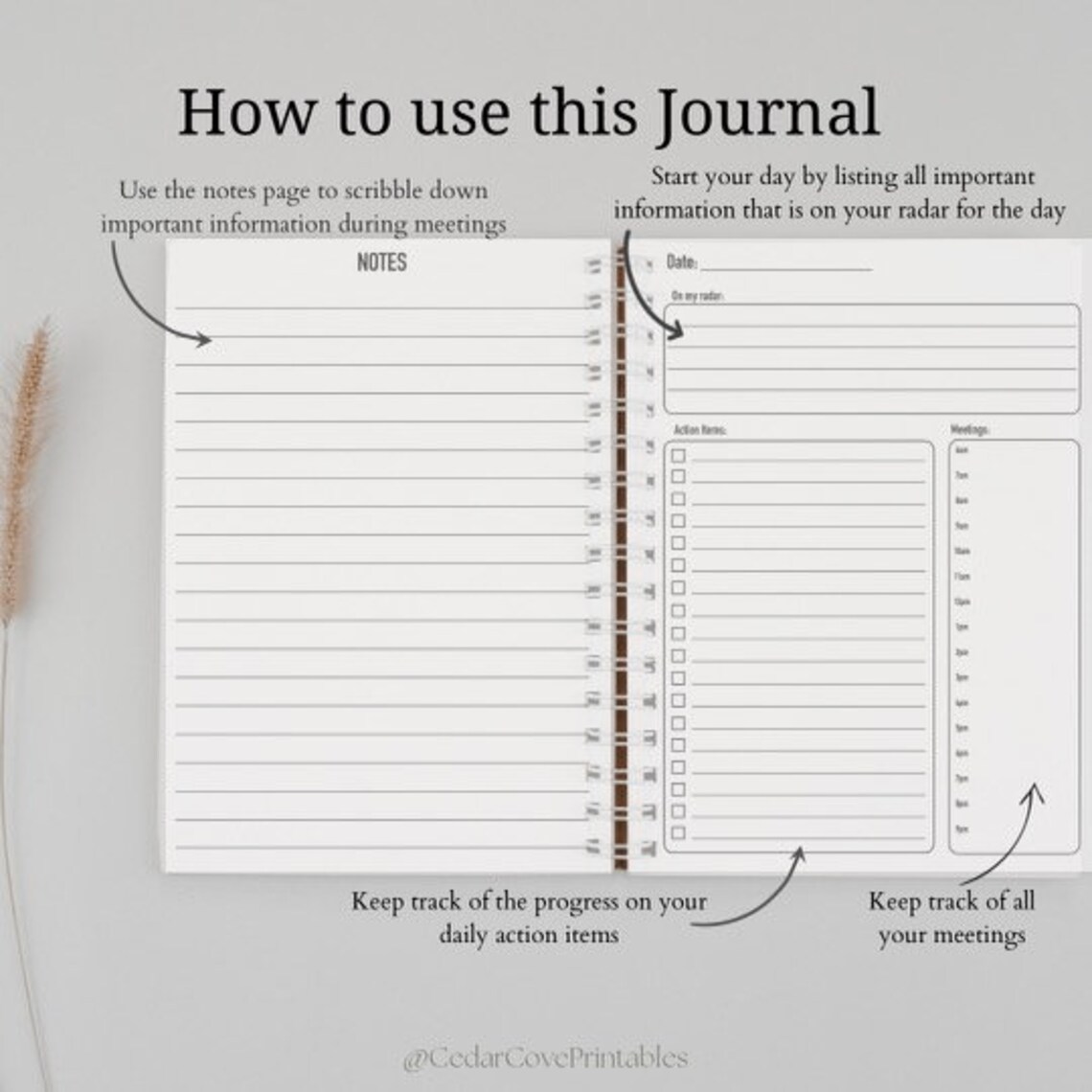 Digital Work Planner, High Performance Planner, Organizational Journal ...