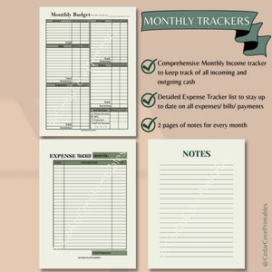 Ultimate Financial Planner Printable Digital Download PDF - Etsy