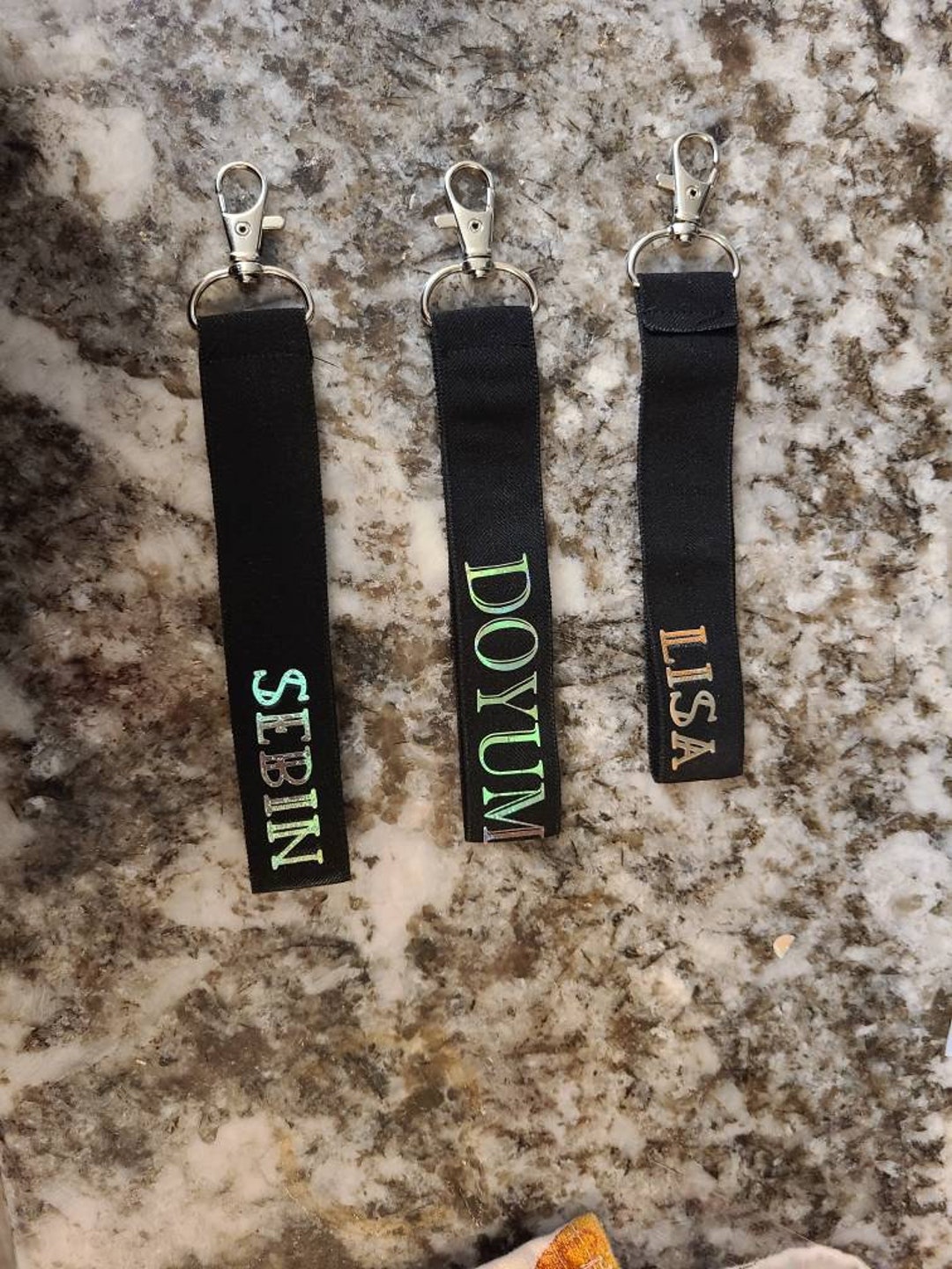 Customizable Wrist Strap Keychains - Etsy