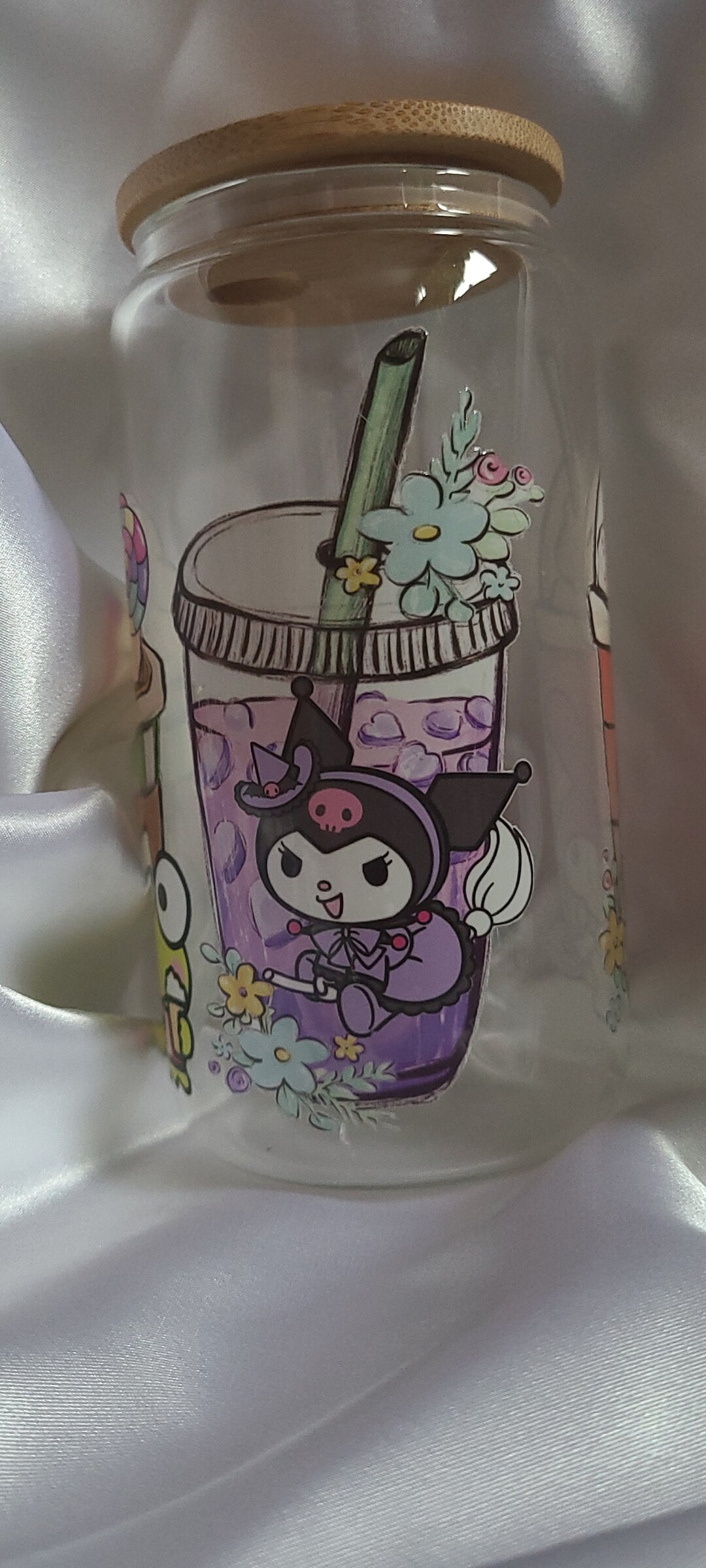 Sanrio Glass Can Tumbler - Etsy