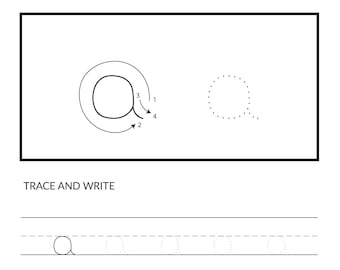 26 Printable Lowercase Alphabet Tracing Worksheets. - Etsy