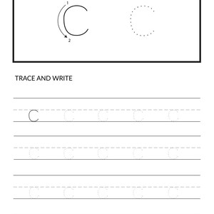 26 Printable Lowercase Alphabet Tracing Worksheets| Handwriting ...