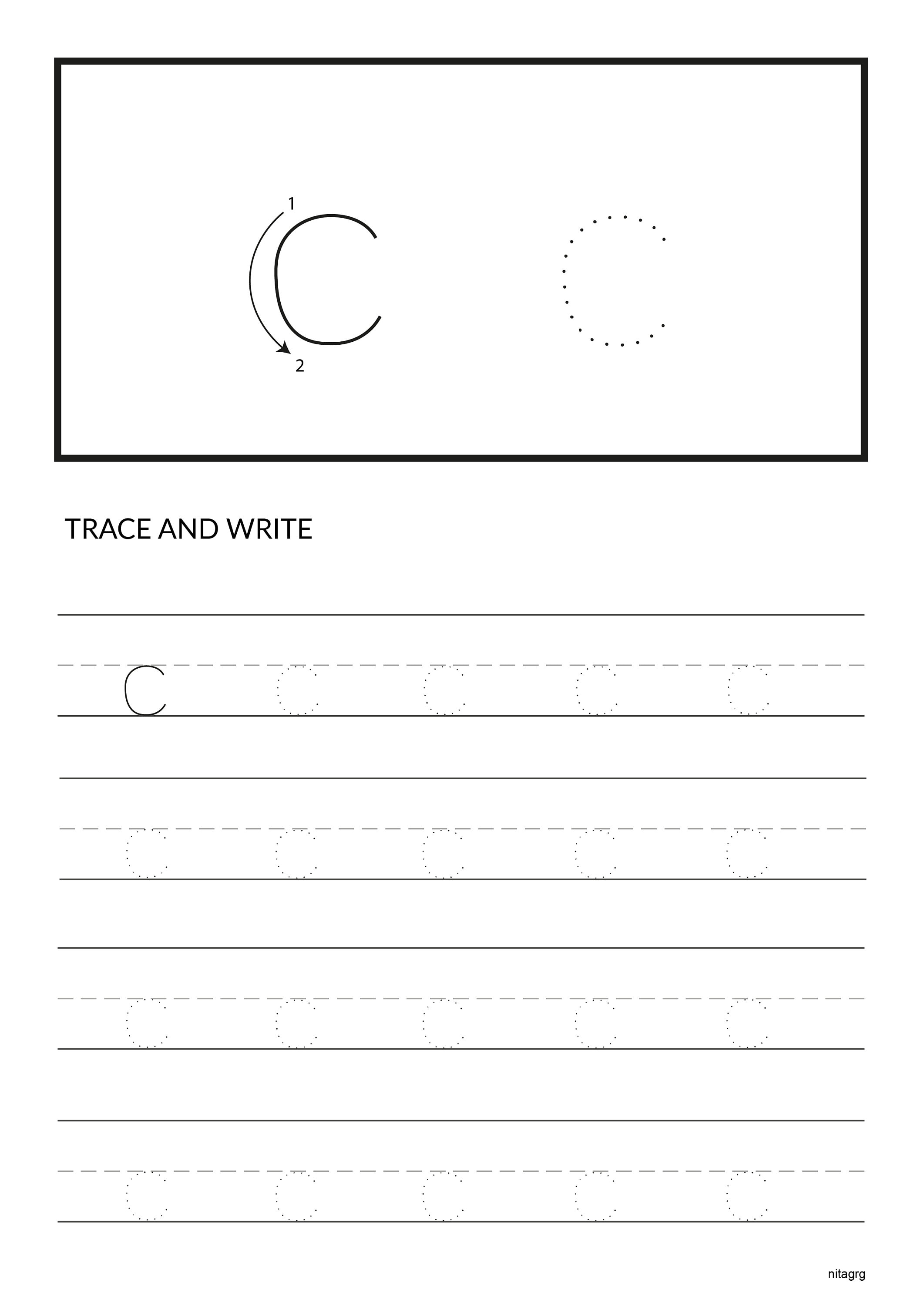 26 Printable Lowercase Alphabet Tracing Worksheets| Handwriting ...