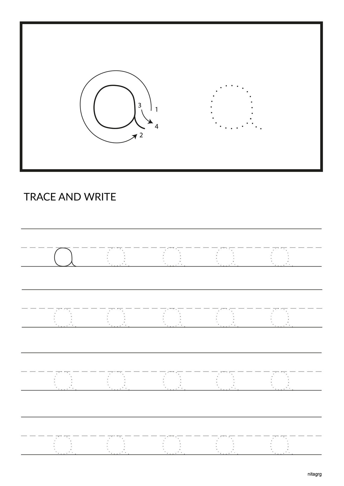 26 Printable Lowercase Alphabet Tracing Worksheets| Handwriting ...