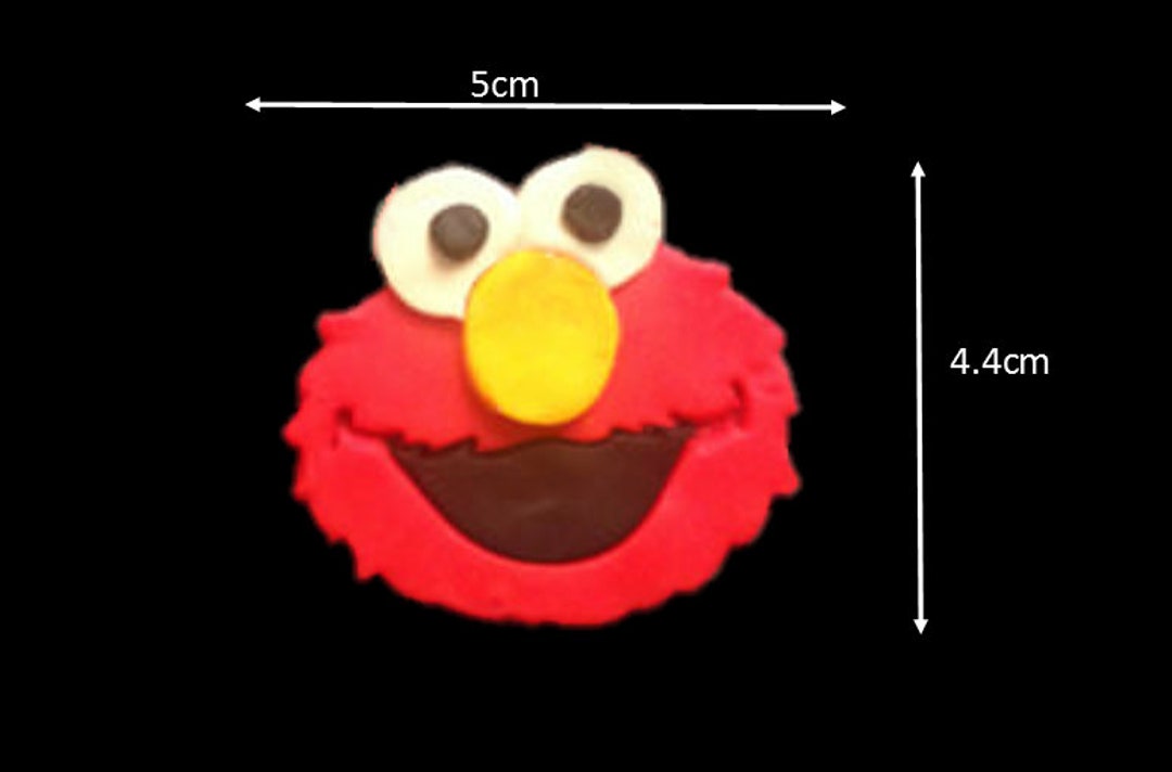 Elmo Cookie Fondant Cutter Party - Etsy