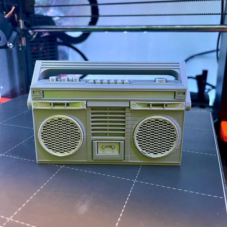 Mini Boombox 1/6 Scale - Etsy