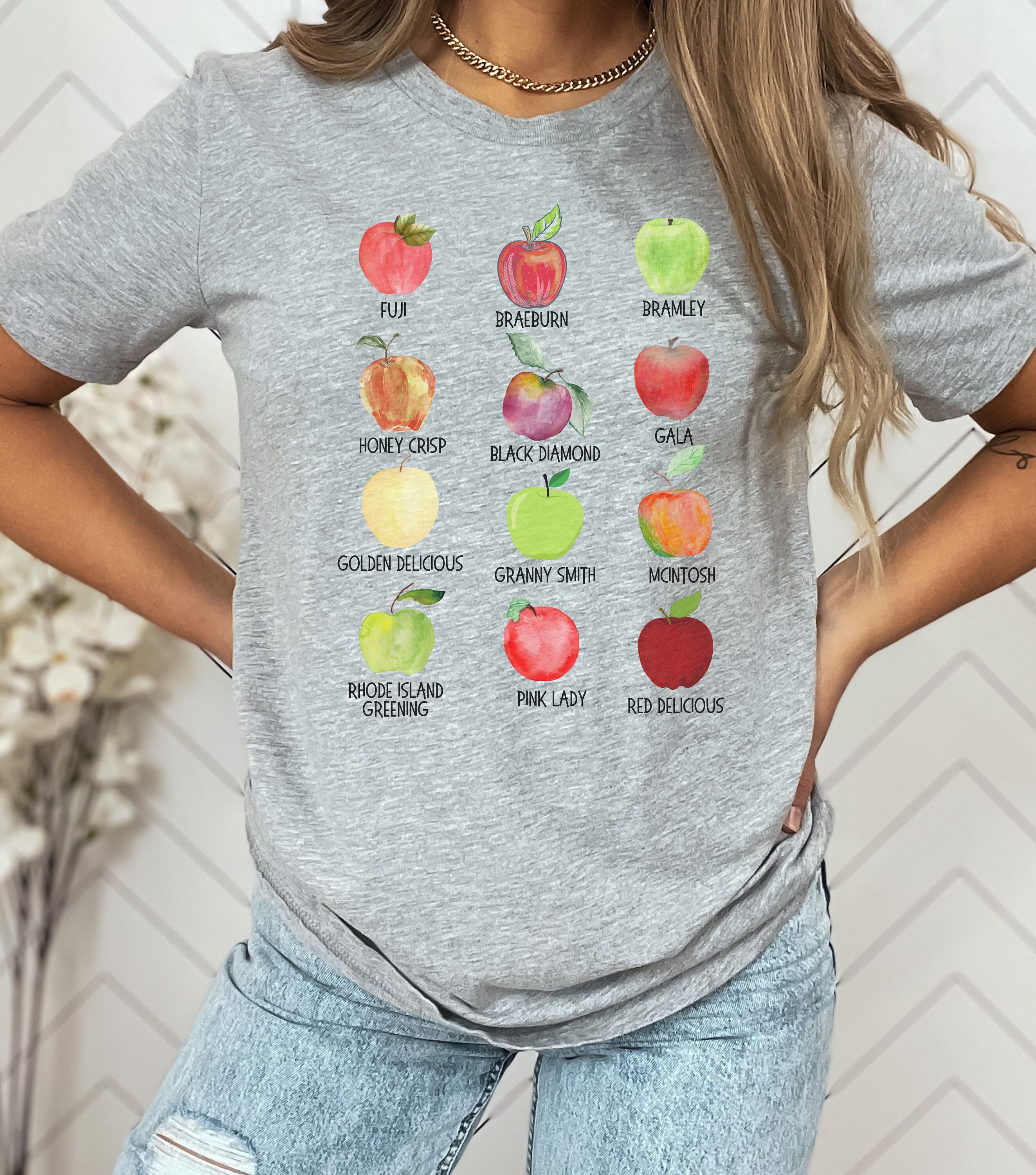 Apple Tshirt, Apple Graphic Shirt, Apple Picking Shirt, Teacher Apple ...