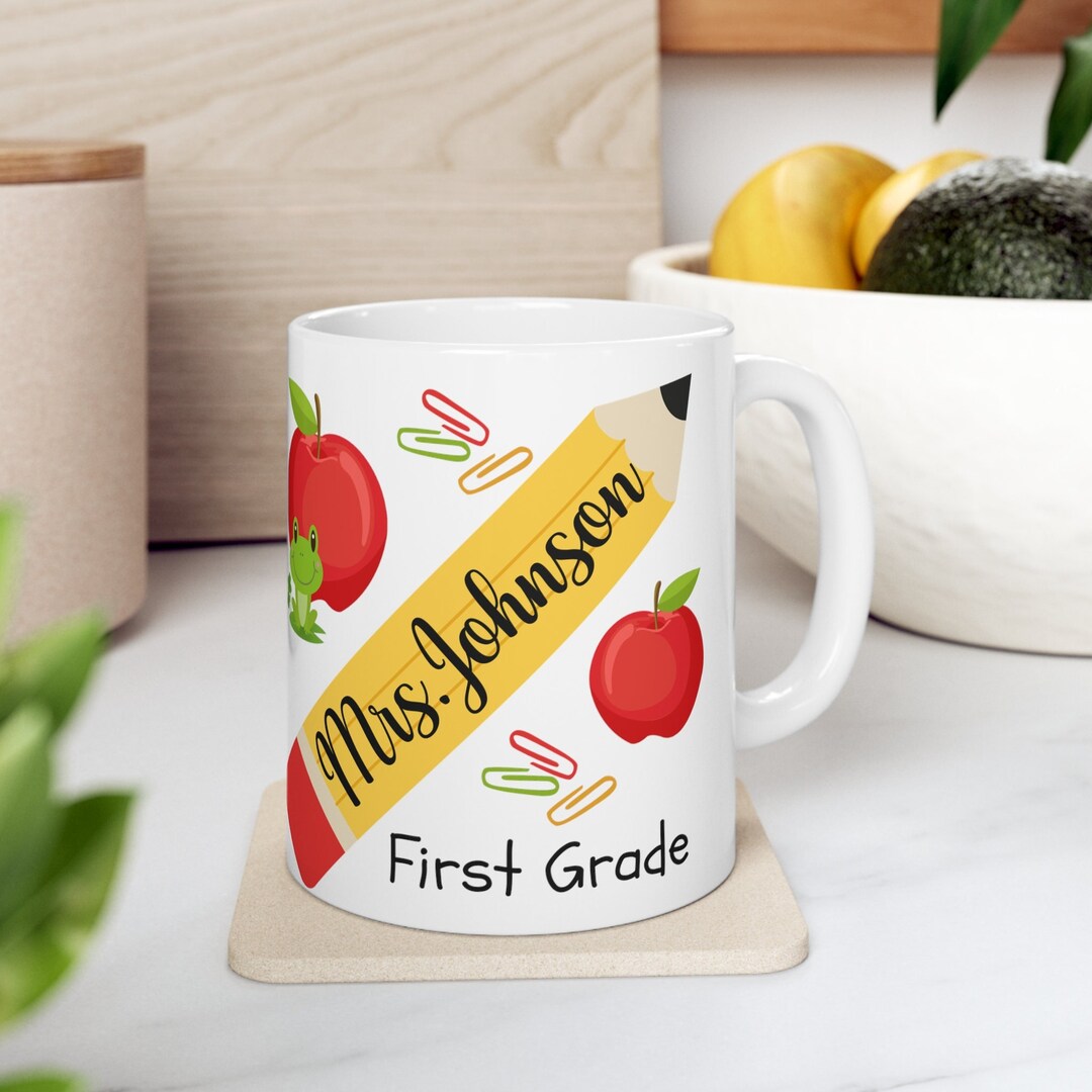 Personalized Teacher Gift, Teacher Appreciation, Custom Grade Teacher ...
