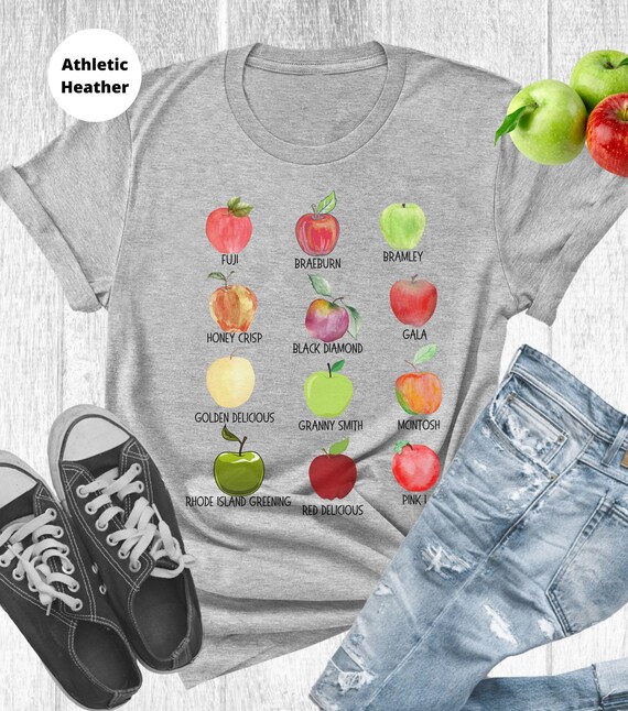 Fall Apple Orchard T Shirt Apple Tee Farm Fresh Apple Shirt - Etsy