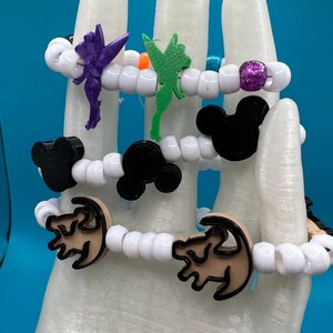 Disney / Marvel Inspired Kandi Pony Beads // Tinkerbell Simba Mickey ...
