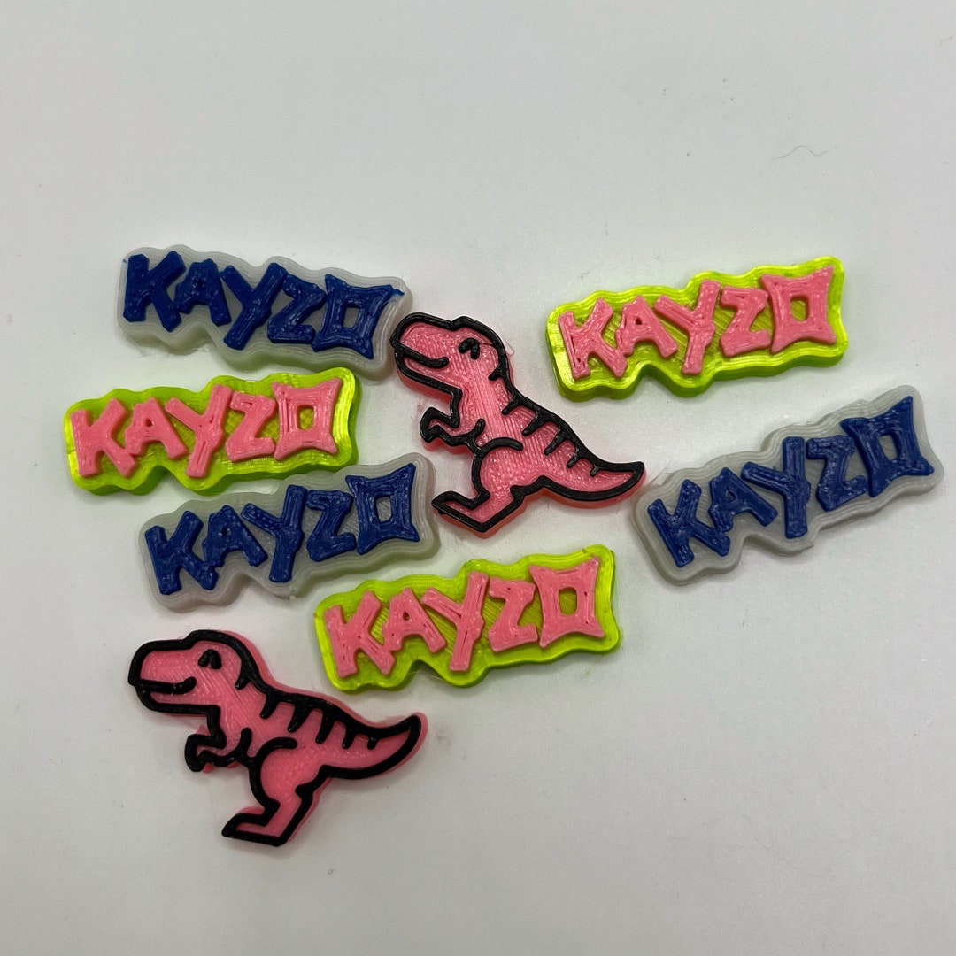 Kayzo DJ Logo Inspired Kandi Pony Beads Set of 6 - Etsy