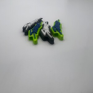 Slander DJ Logo Eye Inspired Kandi Pony Beads Set of 6 - Etsy