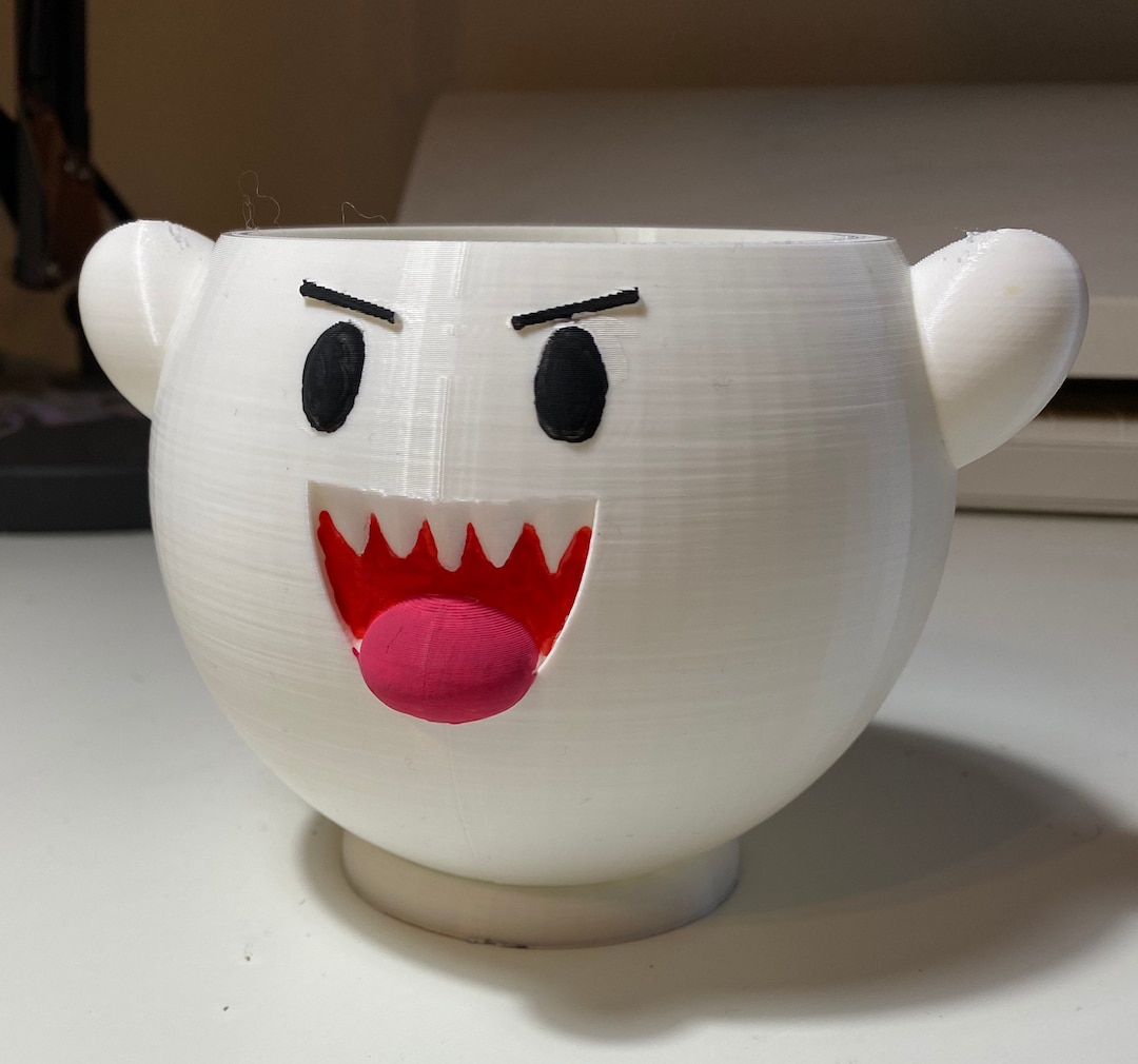 Boo Ghost Video Game Planter / Halloween Candy Bowl / Storage Bowl 3 ...