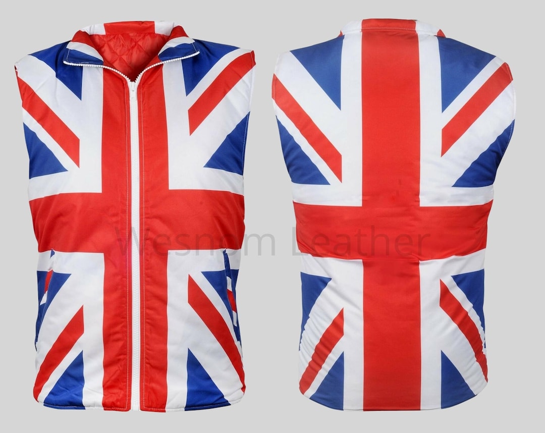 Union Jack Clothing Vest for All Occasions Sleeveless Uk - Etsy UK