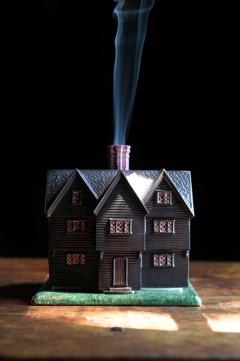 Salem Witch House in Incense Burner - Etsy
